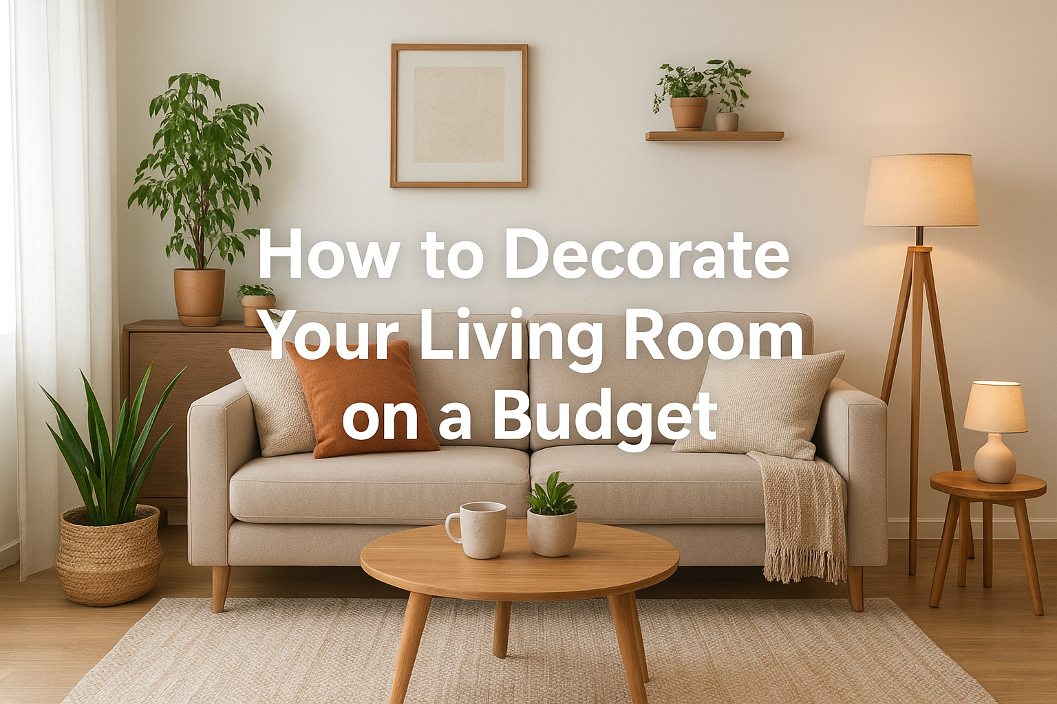 How To Decorate Living Room With Simple Things On A Budget